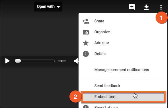 Embed an audio file from Google Drive in a WordPress blog post ...