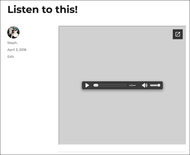Embed an audio file from Google Drive in a WordPress blog post ...